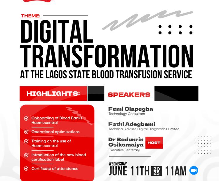 LAGOS STATE BLOOD TRANSFUSION COMMITTEE WEBINAR | iventmaster