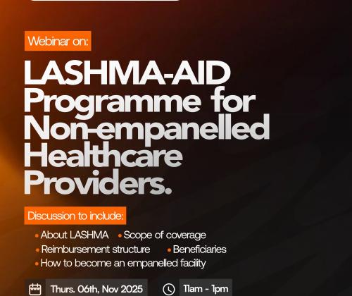 Webinar On LASHMA-AID for Non-Empanelled healthcare providers | iventmaster